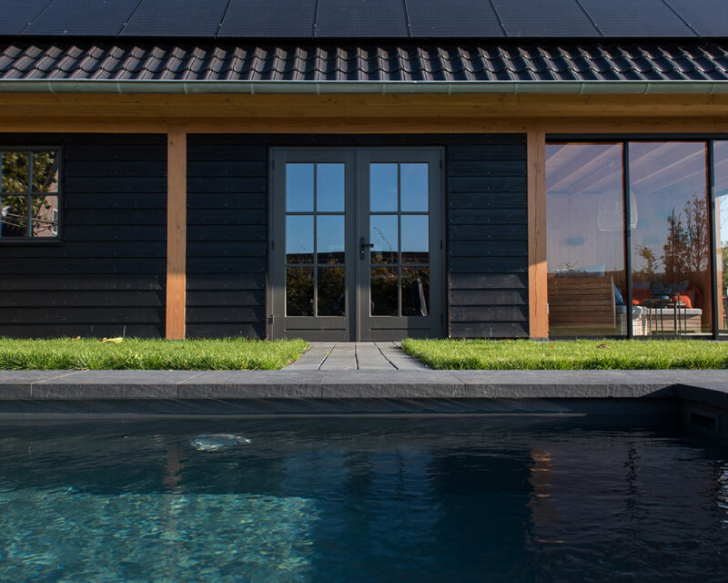 Houten Poolhouse op maat | HAVA Houtbouw en Tuininrichting